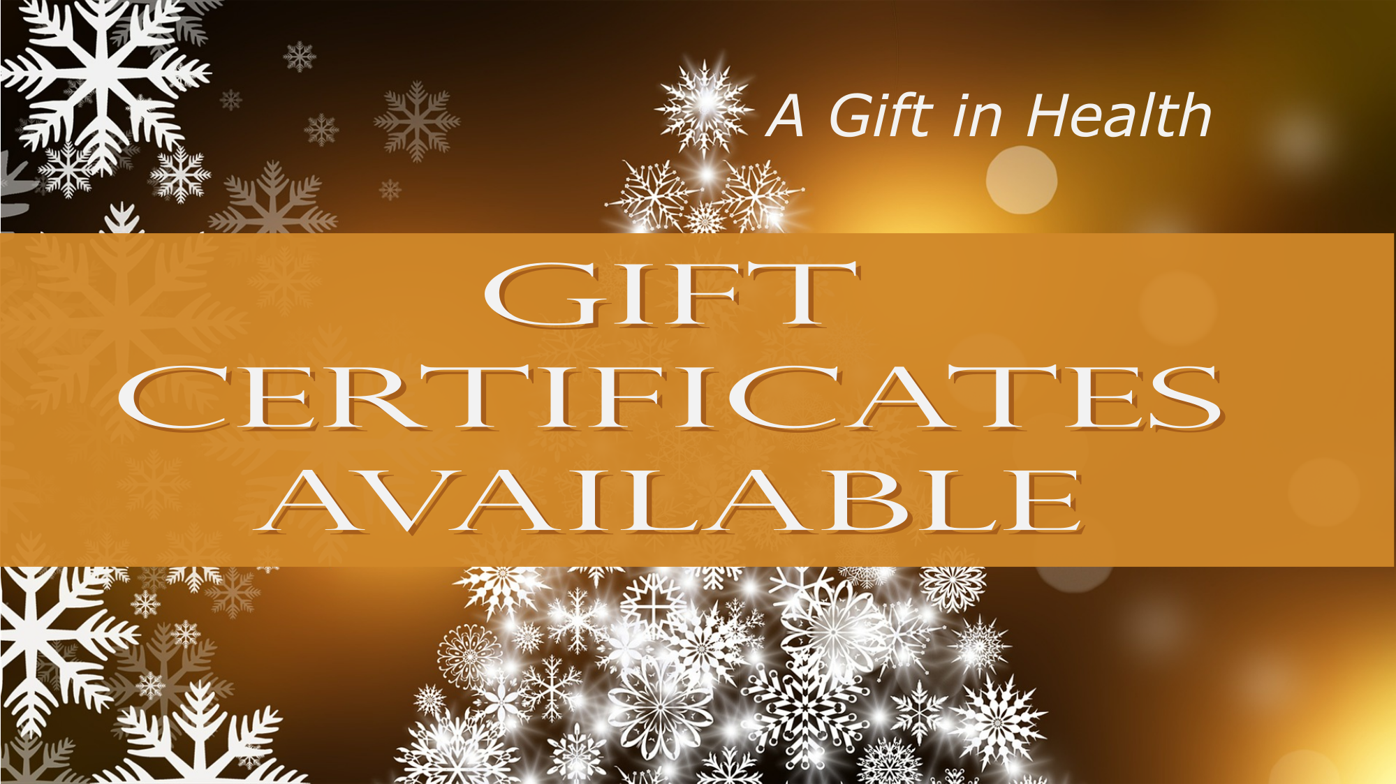 Holiday Gift Certificates Available 2016 Natures Healing Holiday Gift Certificates Available 2016 Natures Healing